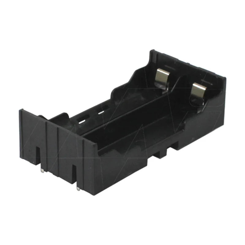 Lithium Ion Battery Holder 2 Cell - PCB Mount